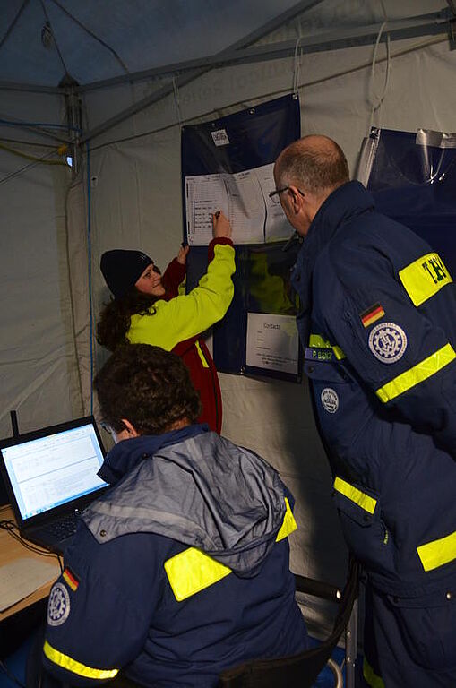 Erdbeben in Rhenania: 72 Stunden Übung für die SEEBA